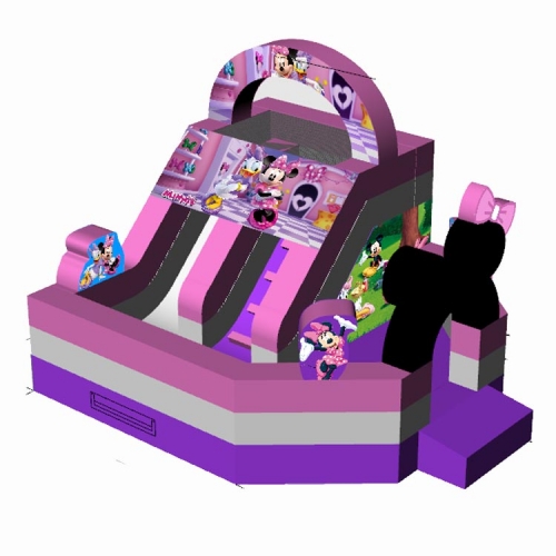 Minnie Mouse Inflatable playland for sale China factory, manufactuer ...