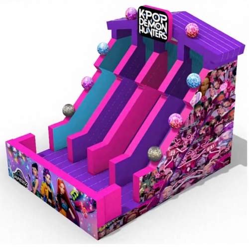 Custom K-Pop Demon Hunters Inflatable Castles & Slides - Factory Direct ...