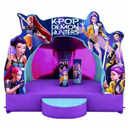 Custom K-Pop Demon Hunters Inflatable Castles & Slides - Factory Direct ...